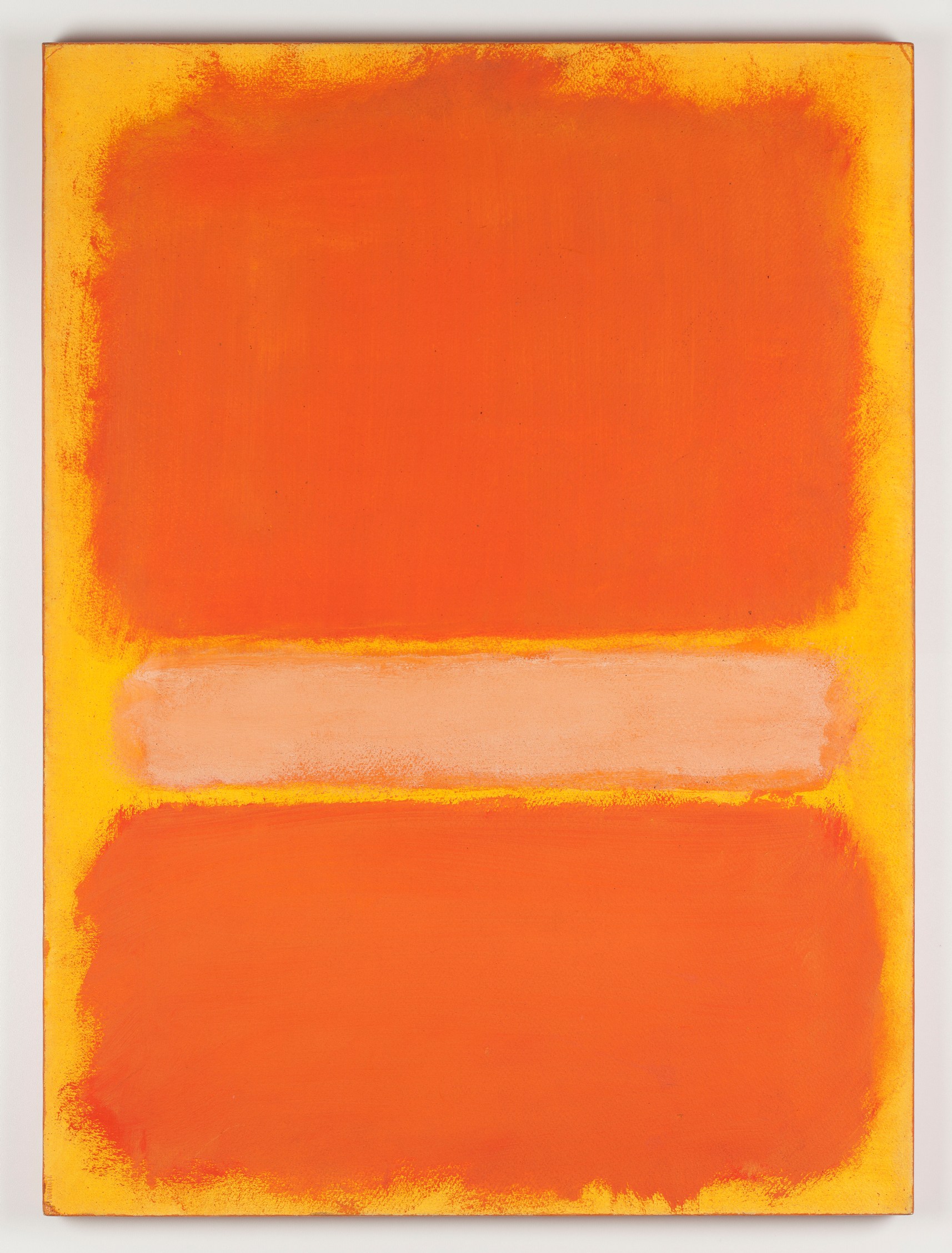 Mark Rothko_Untitled (Orange White Orange)_1969_ Ölfarbe und Gouache ...